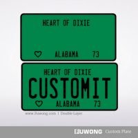 Alabama custom license plates for cars (AL) | Fuwong® US Plates